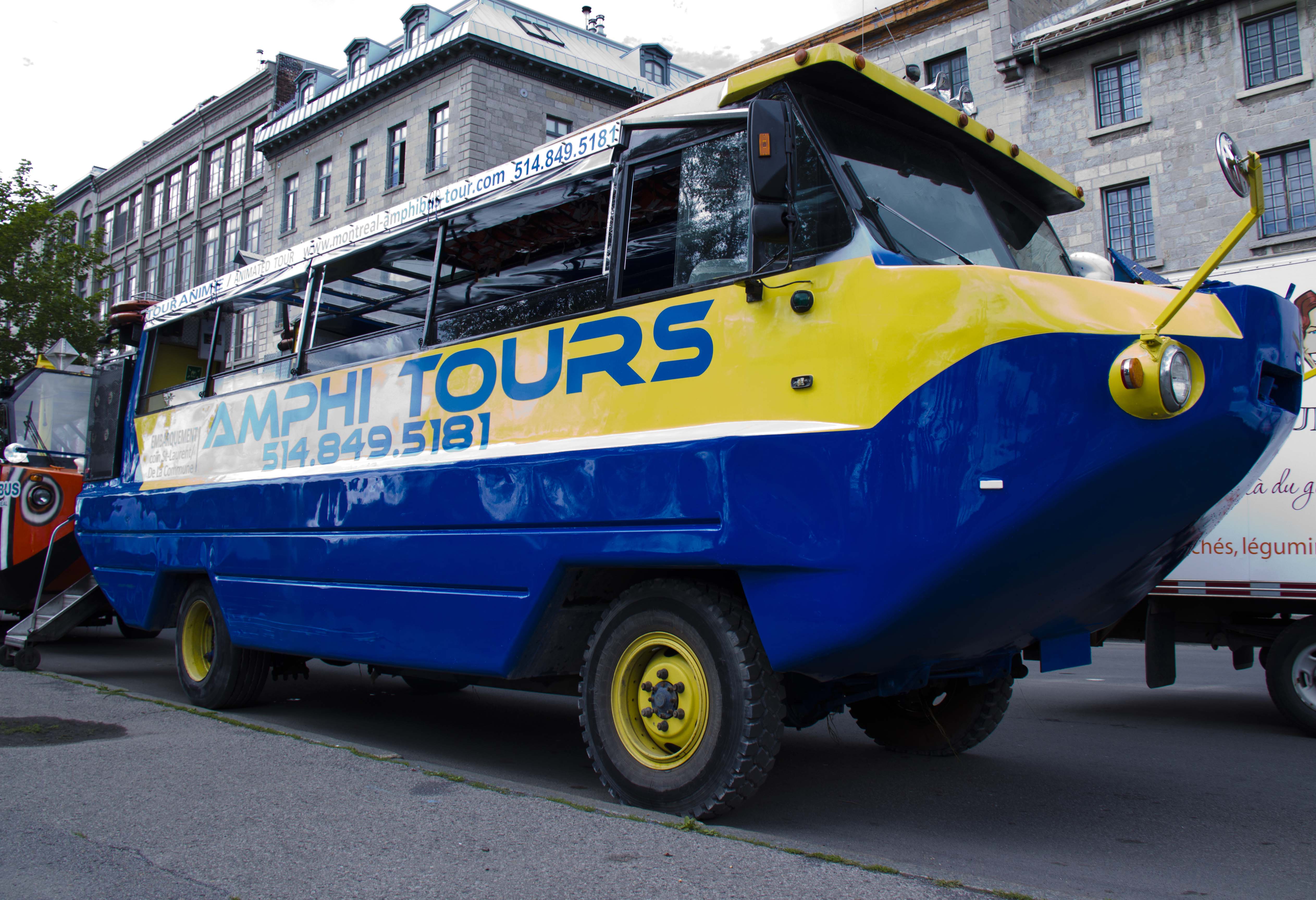 Amphi Tours Inc. | Old Port of Montréal